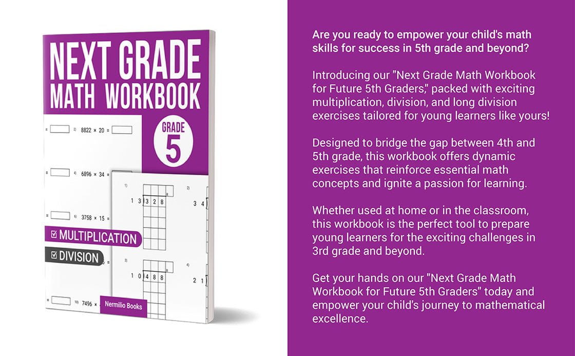 Next Grade Math Workbook Grade 4-5 | Multiplication & Division