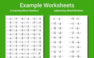 Fractions Workbook Grade 7 for Clever Kids Ages 12-13