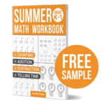 Summer Math Workbook for Future 1st Graders