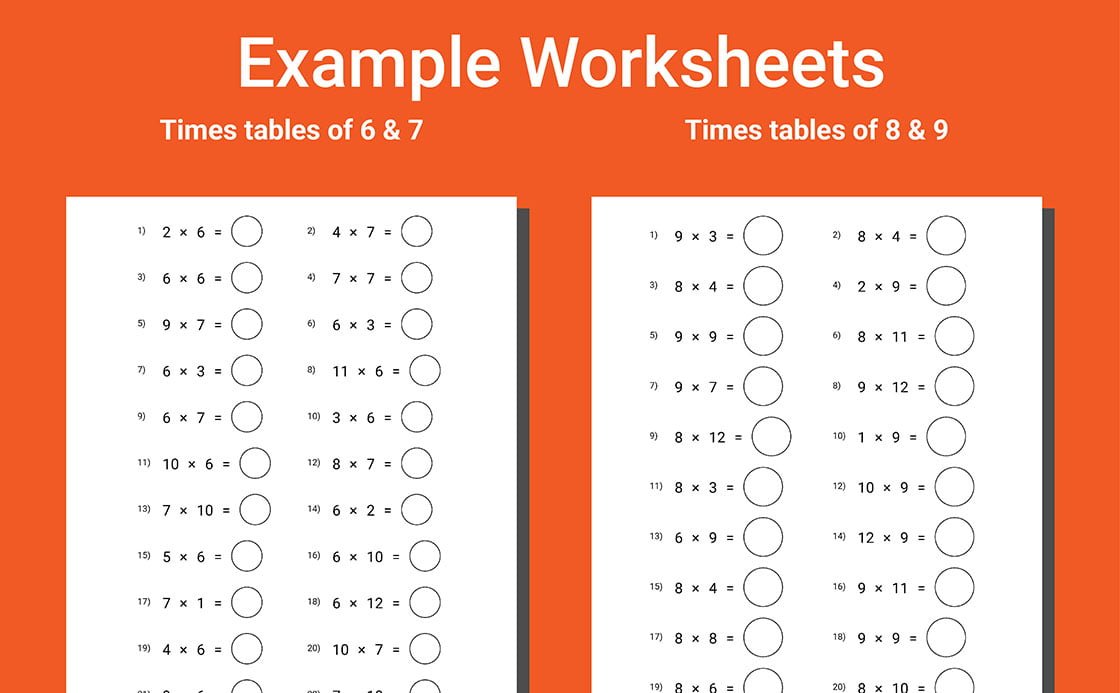 Times Tables Workbook for 3rd Graders (Kids Ages 8-9)
